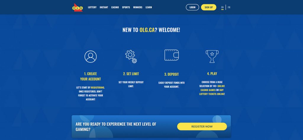 OLG PlaySmart | Online Lottery in Ontario | Buy Lottery Ticket Online ...